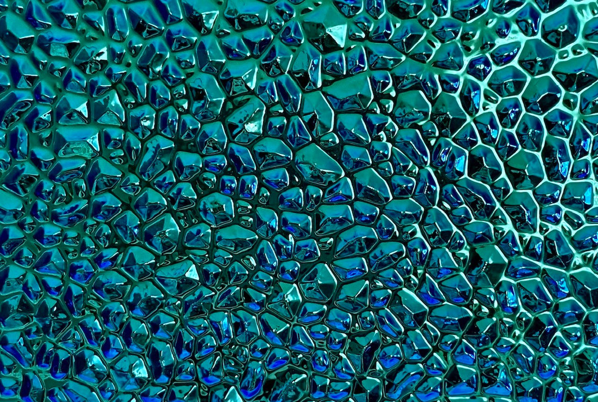 Black CBS Pink Teal Dew Drop 90 COE Dichroic Glass - 5 sizes available – Love That Glass