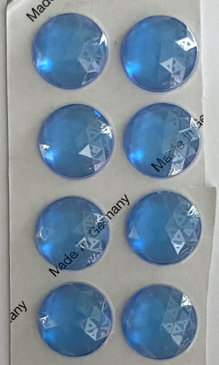 20mm Faceted Glass Jewels for Stained Glass and Lead - Available in 15 ...