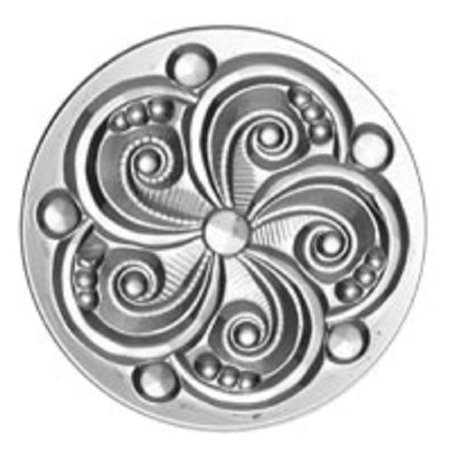 35mm Swirl Textured Glass Jewels for Stained Glass - (13) Colors Avail ...