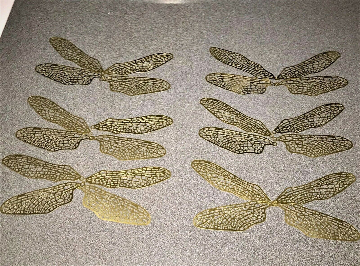 Brass Filigree Dragonfly Wing (Set of 24) – Love That Glass